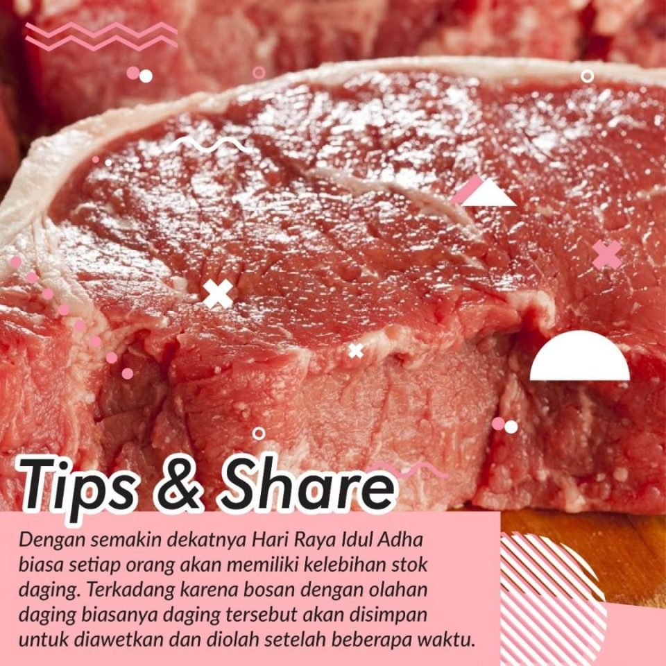 Cara Mendapatkan Daging Yang Segar - Ukurdanuji