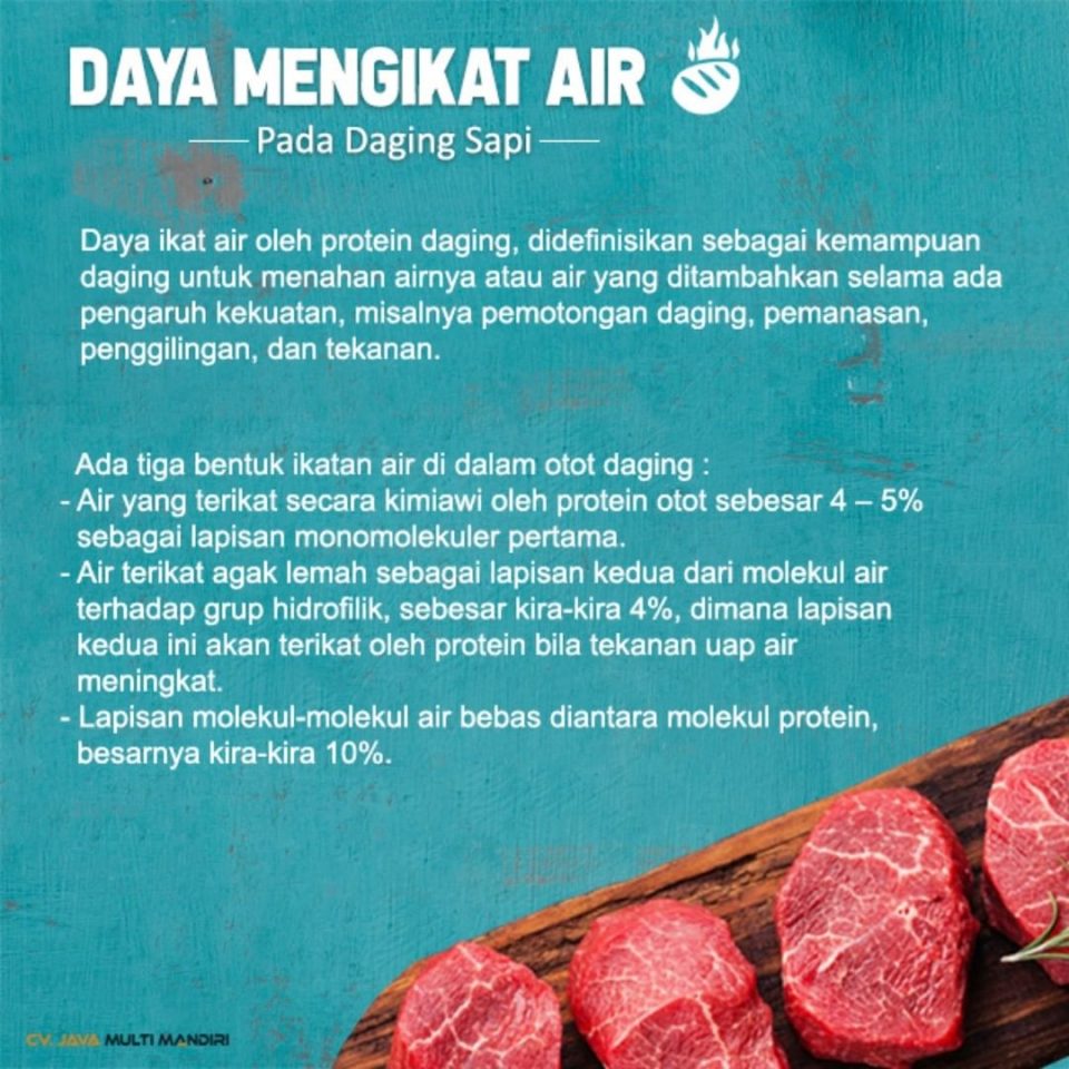 Daya Mengikat Air Pada Daging Sapi - Ukurdanuji